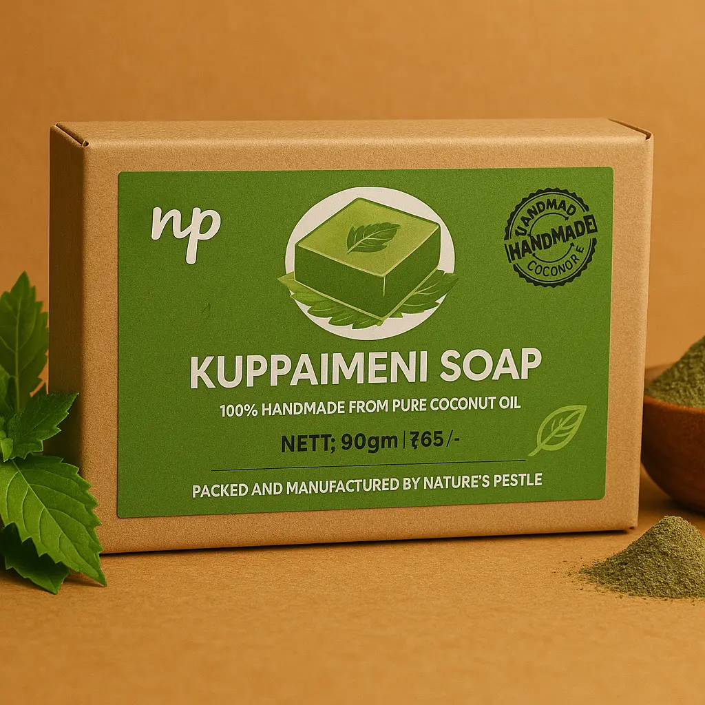 Kuppaimeni Soap - 90gms | Nature's Pestle